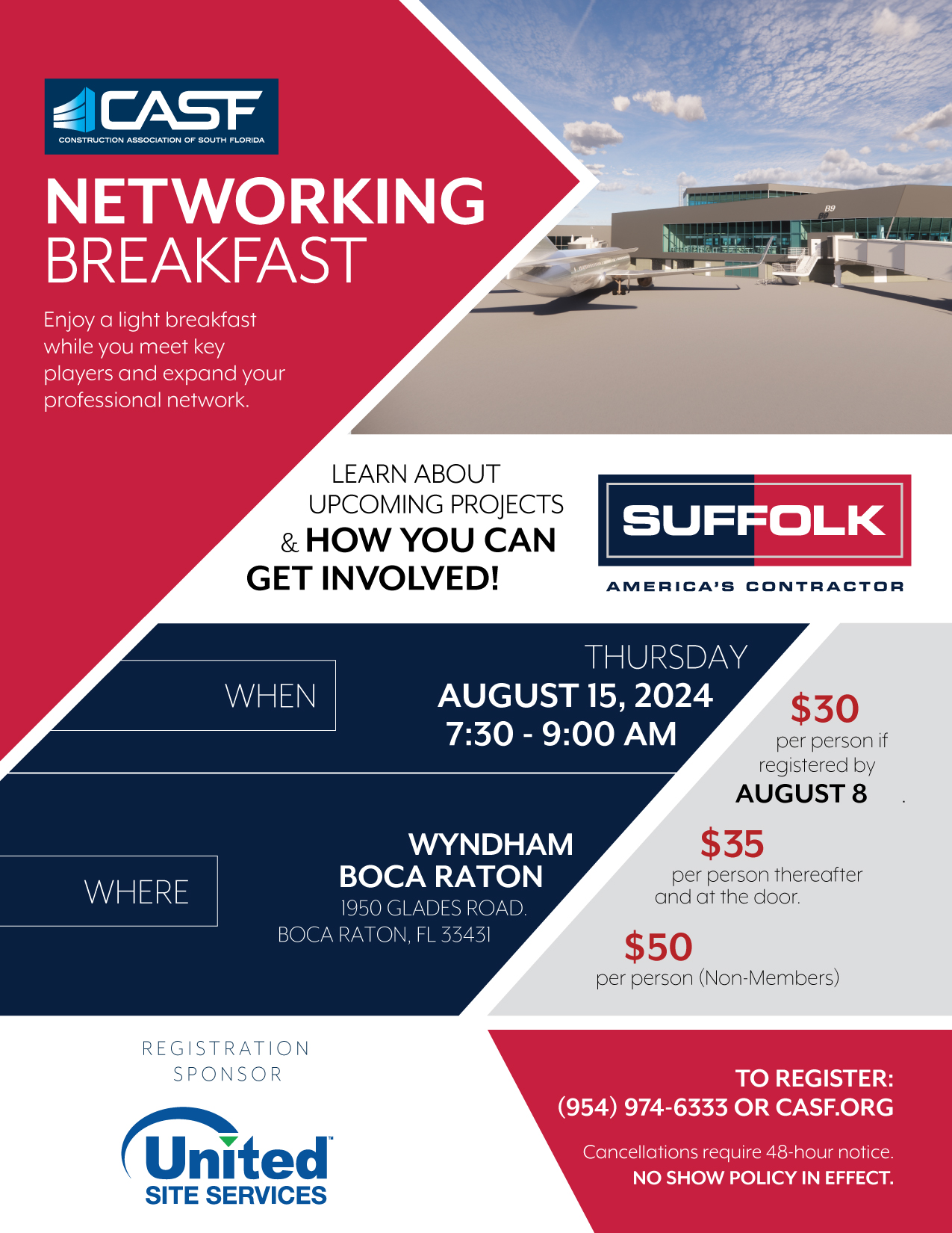 Construction of South Florida - Networking Breakfast - Suffolk Construction
